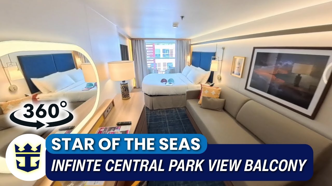 Star of the Seas 360° Tour | Stunning Infinite Central Park Balcony ...