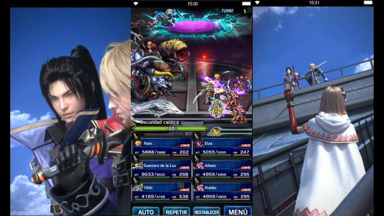 FFBE GLOBAL - Final Boss and Ending / Season 1 (Español) - YouTube