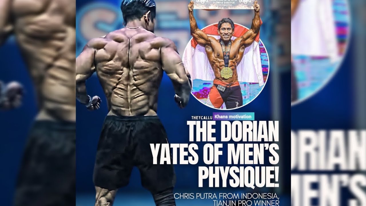 Chris Putra Shredded physique☠️ best in world 😱 #khansmotivation # ...