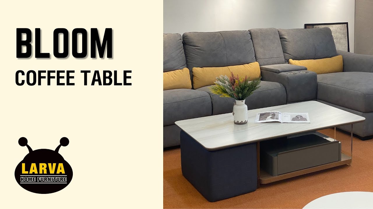 Bloom Coffee Table | Larva Home Furniture - YouTube