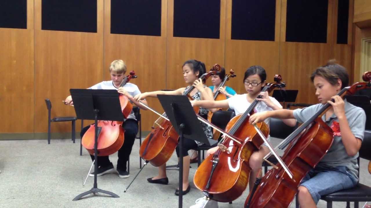 Carey Cheney's Cello Choir event on Gold Coast - students and teachers ...