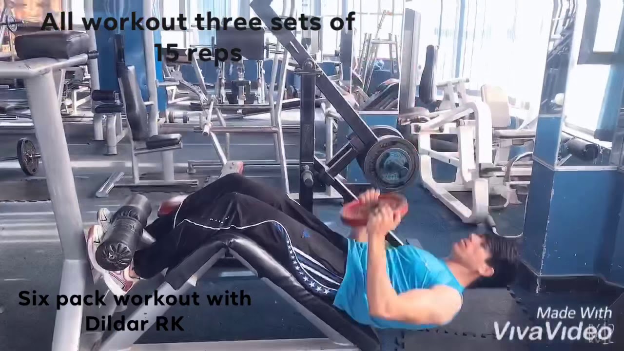 Six pack workout with Dildar RK - YouTube