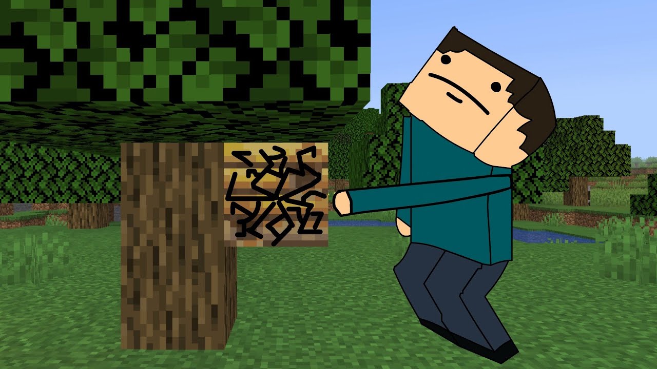 Typical Minecraft in 30 seconds - YouTube