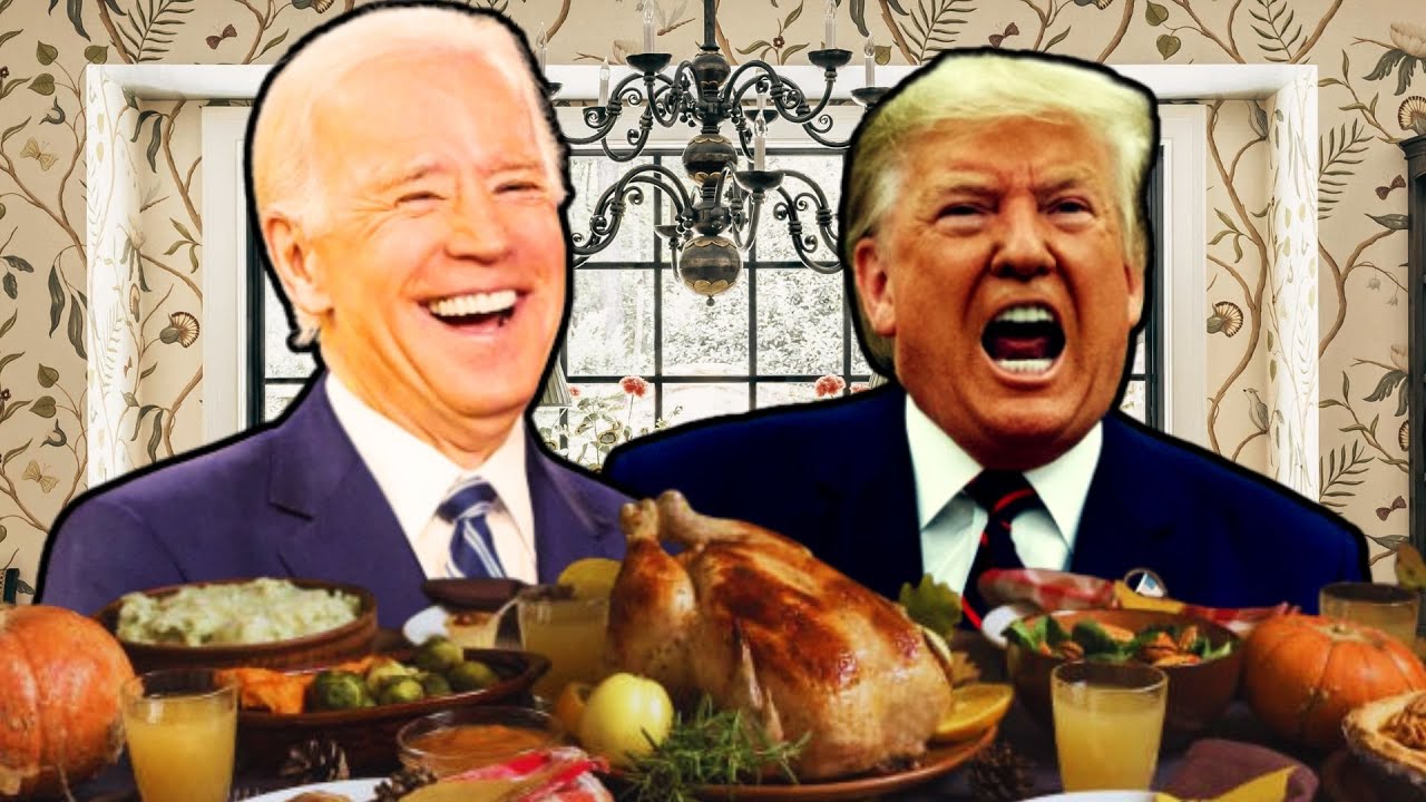 Biden drops guide to DEBUNK, TROLL MAGA in Thanksgiving arguments - YouTube