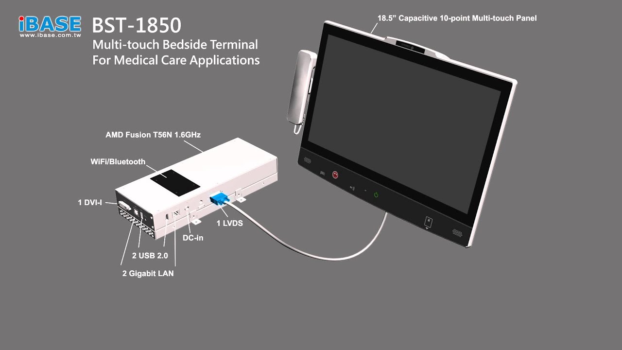 Beside Terminal Manufacturer, IBASE, releases BST-1850 Multi-touch ...