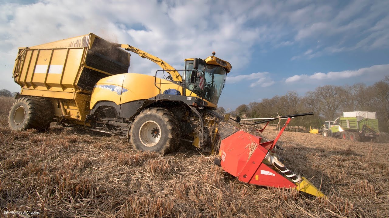 Claas Jaguar 900 Field Shuttle CHL / New Holland FR 9080 articulée 2030 ...