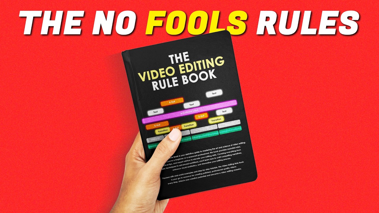 Don't Edit Another Video Until You Know These 9 Rules - YouTube