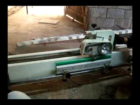 UTFB squeegee sharpener / rubber squeegee sharpening machine - YouTube