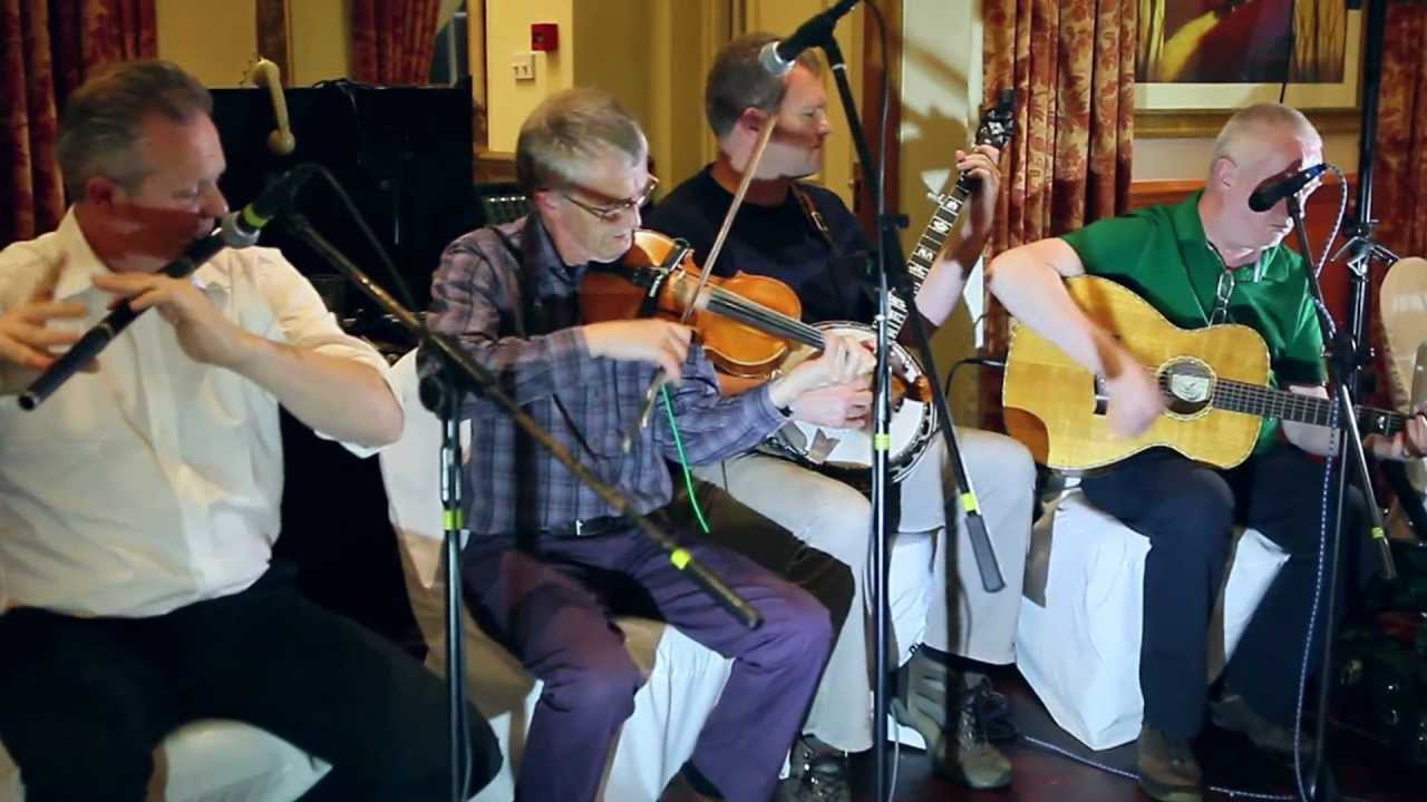 Irish Ceilidh dance at Healds Hall evening wedding reception in West ...