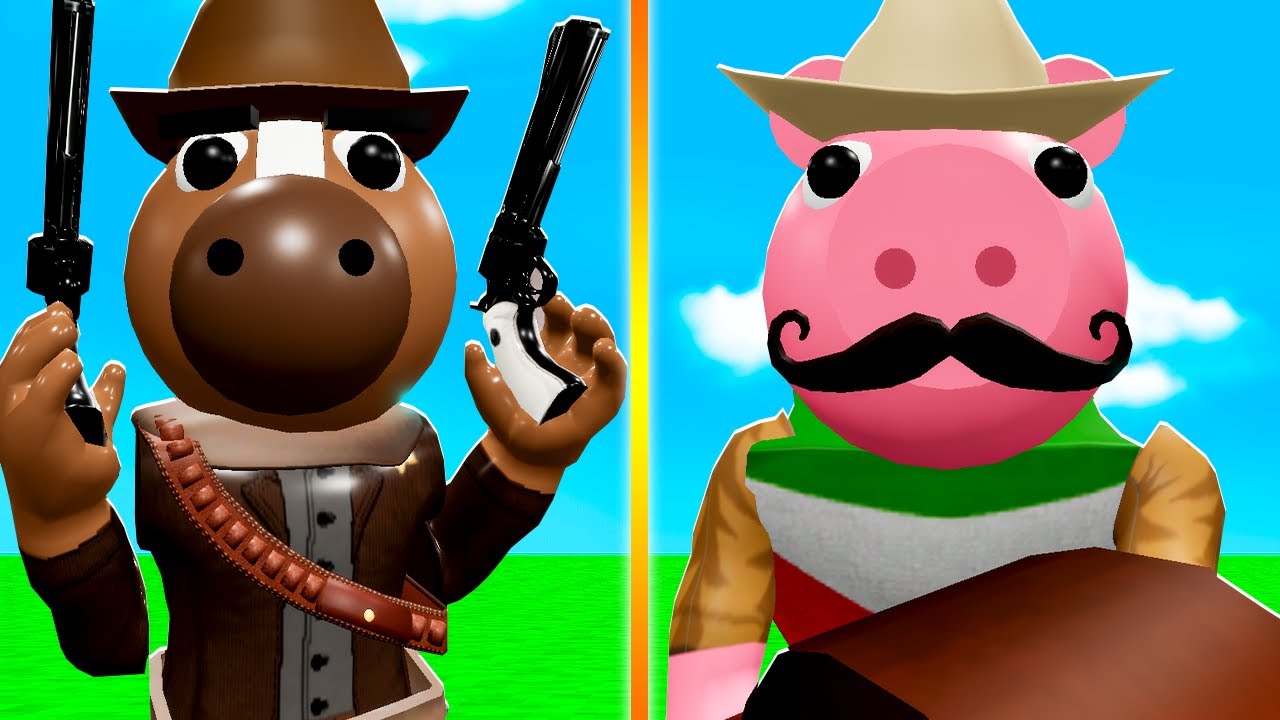 ROBLOX PIGGY OLD WEST TOWN MAP! (ALL JUMPSCARES!) - YouTube