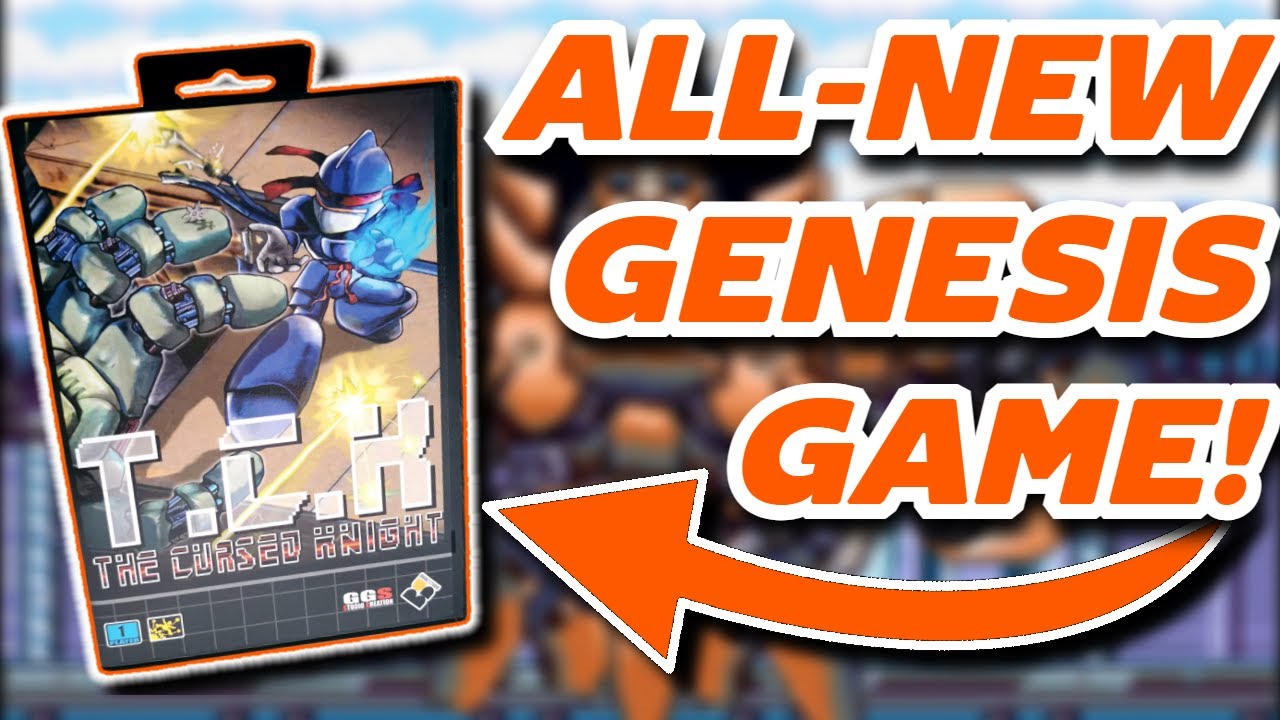 First Look at a New Genesis Game in 2022 - The Cursed Knight! - YouTube