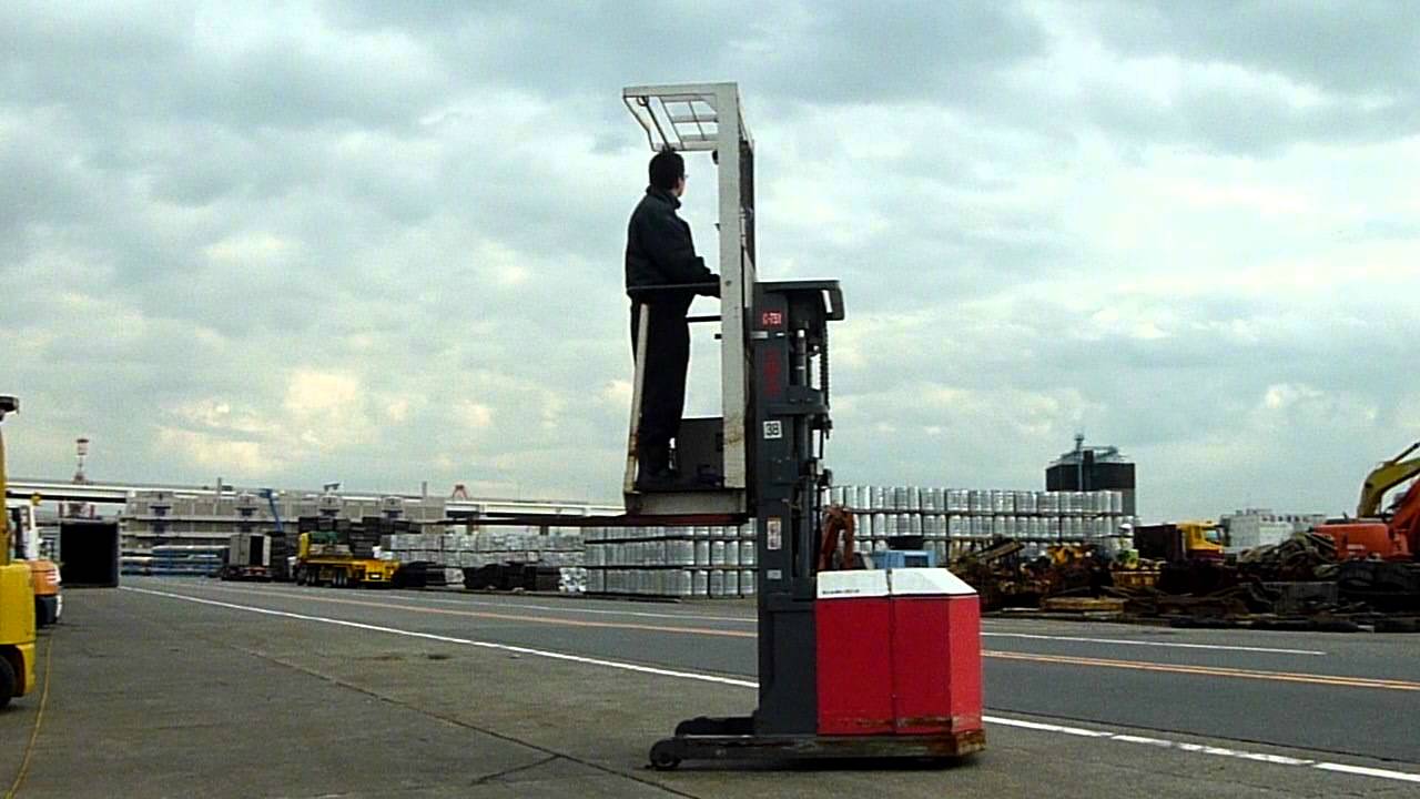 F.Uchiyama _ Nichiyu Order Picker RB10-45B-450MCS - YouTube