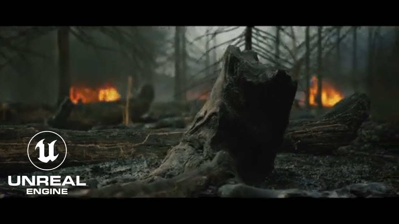 Unreal Engine 5.2 Burnt Forest | 3D Environment Design - YouTube