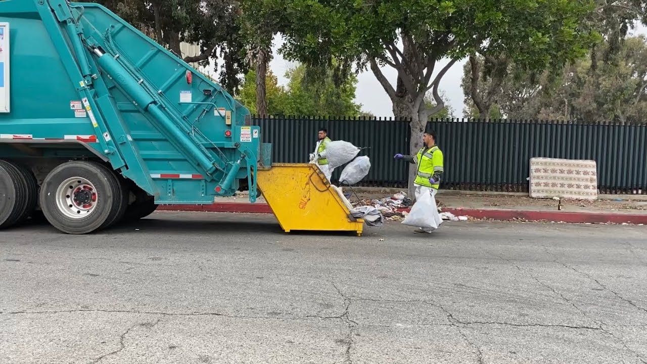 Homeless Encampment clean up - YouTube