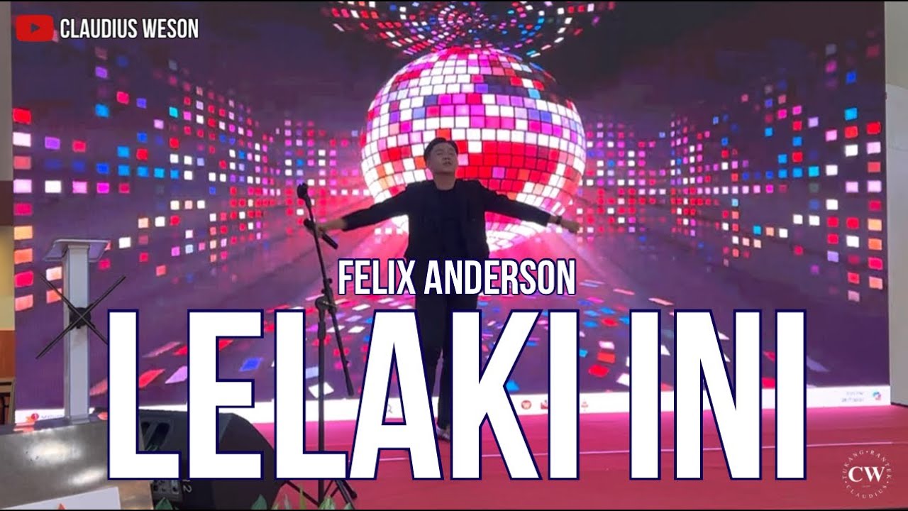 Felix Anderson - Lelaki Ini (Anuar Zain) | SES Vaganza 2024 - YouTube