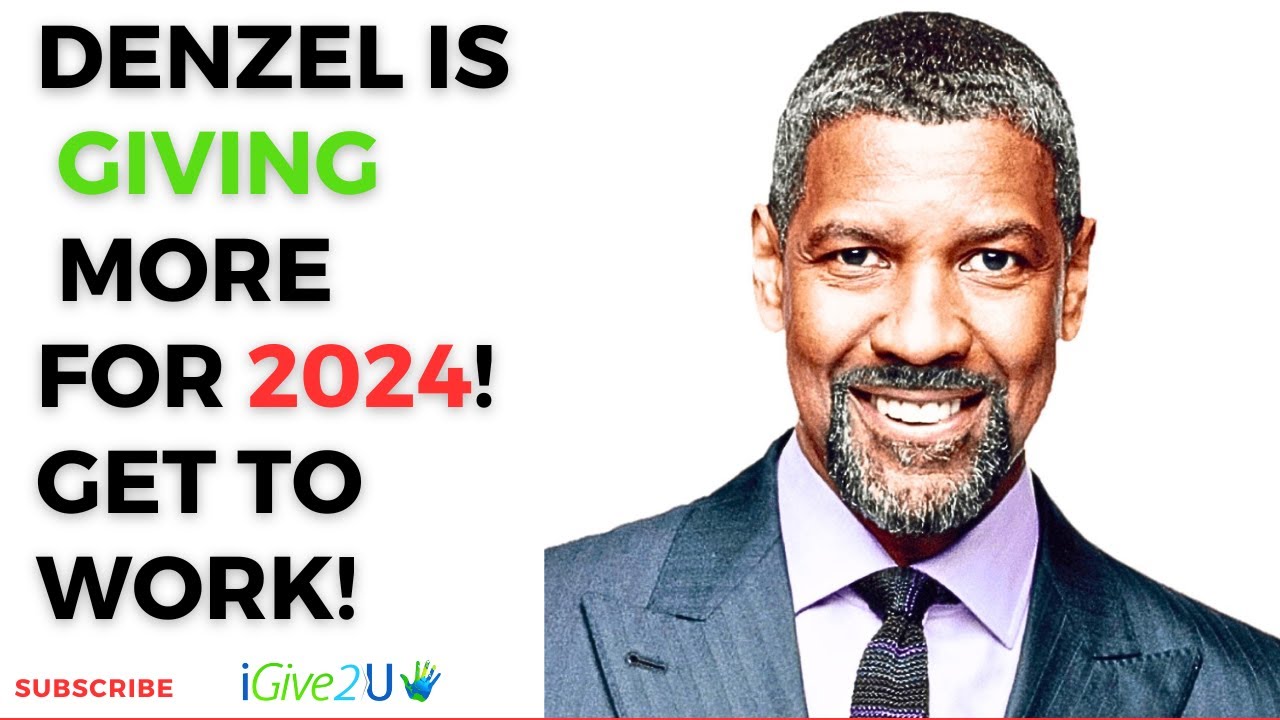 DENZEL GIVES 10 MINUTES OF INSPIRATION! WATCH THIS EVERYDAY!!! - YouTube