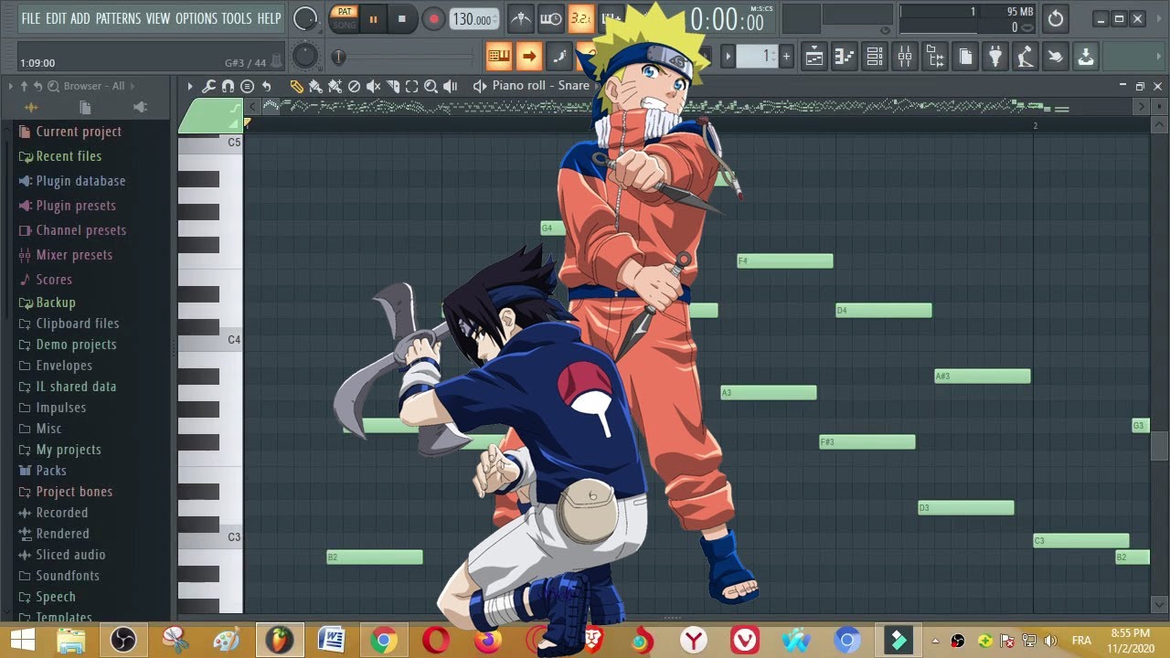 Naruto Opening 5 - Seishun Kyousoukyoku - Naruto Vs Sasuke(AMV) - Piano ...
