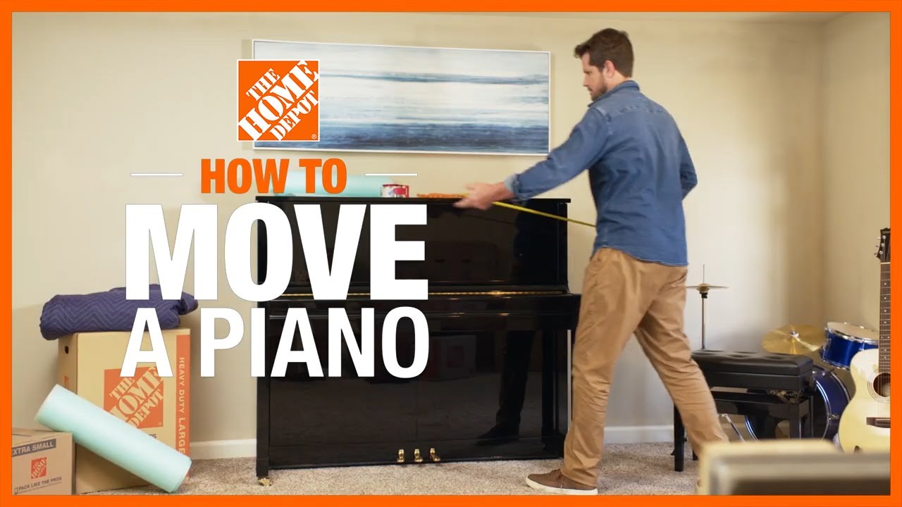 How to Move a Piano | The Home Depot - YouTube