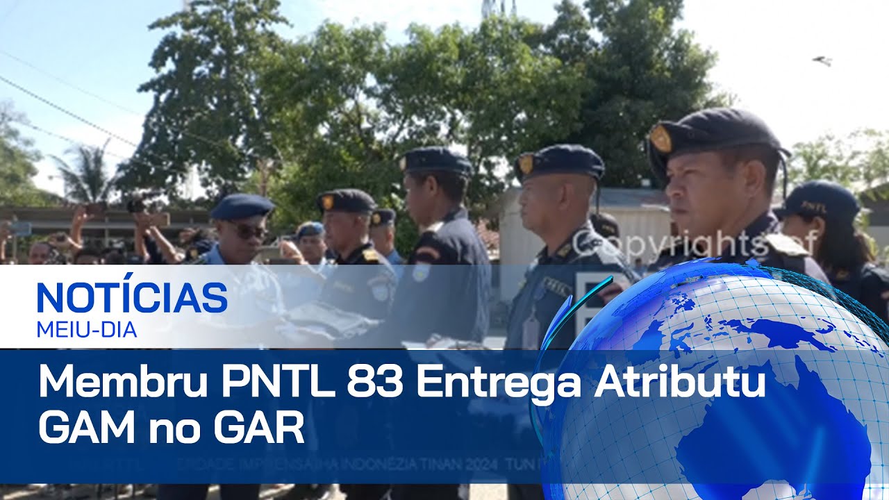 Membru PNTL 83 Entrega Atributu GAM no GAR - YouTube