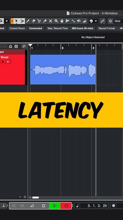 How To Fix Latency in Cubase #cubasetutorial #musicproduction - YouTube