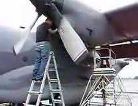 Airman performs an "Echo Check" on an engine.. - YouTube