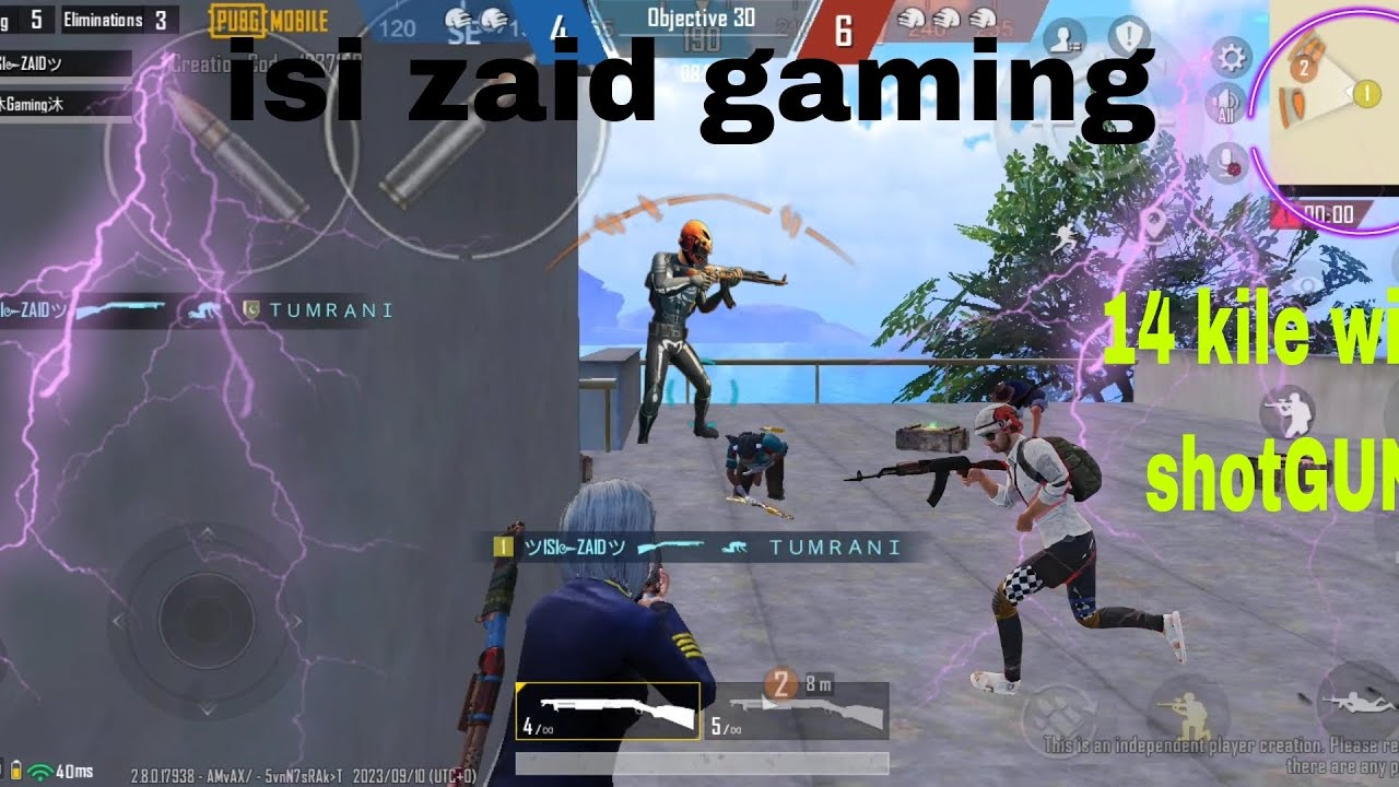 14 kile with shotgun isi zaid gaming - YouTube