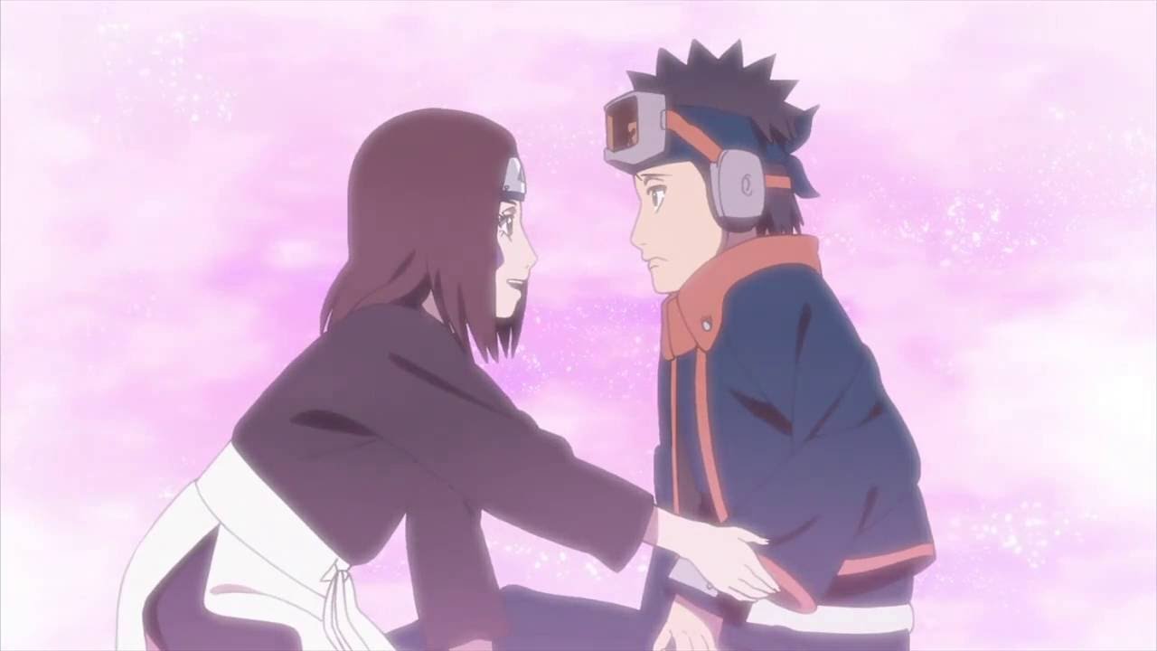 Obito meets Rin after death - YouTube