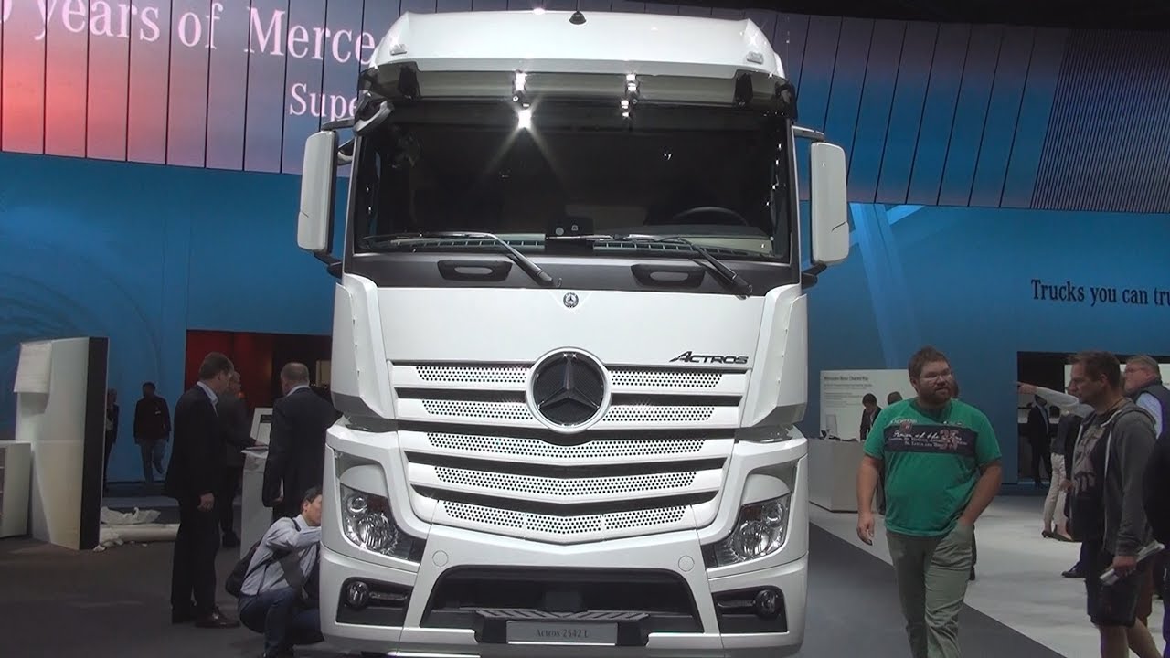 Mercedes-Benz Actros 2542 L 6x2 Chassis Truck (2017) Exterior and ...