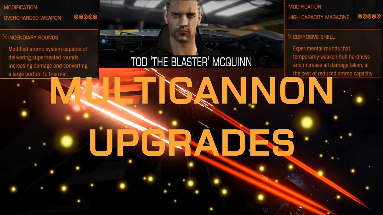 Elite Dangerous: How To MULTICANNON UPGRADES (POST 2.1.05 PATCH) - YouTube