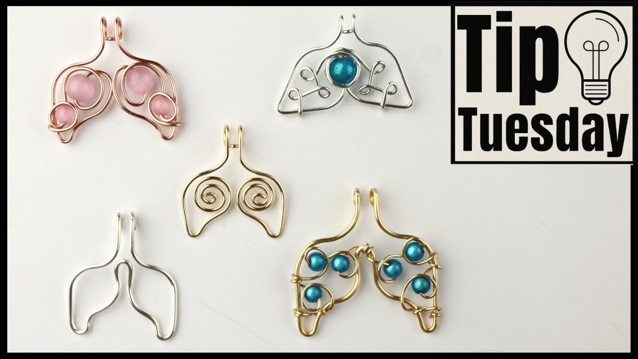 Wire Mermaid Tail DIY Jewelry Making Tutorial - YouTube