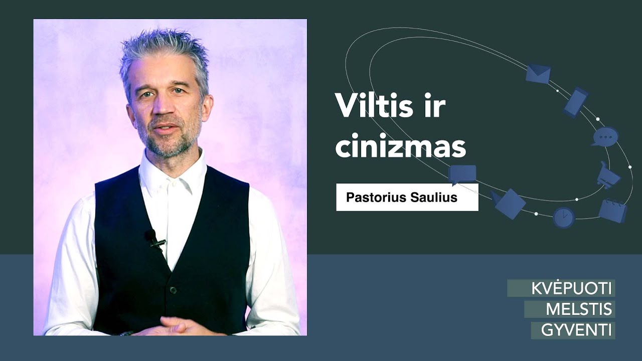 KVĖPUOTI - MELSTIS - GYVENTI | Viltis ir cinizmas | Pastorius Saulius ...