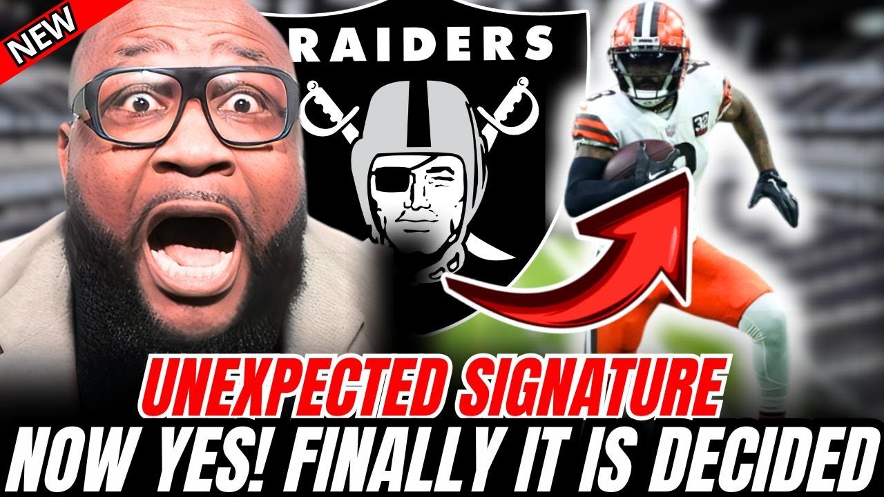 💥🥳NOBODY EXPECTED HIM TO WEAR THE RAIDERS COLORS! RAIDERS STEAL KEY ...