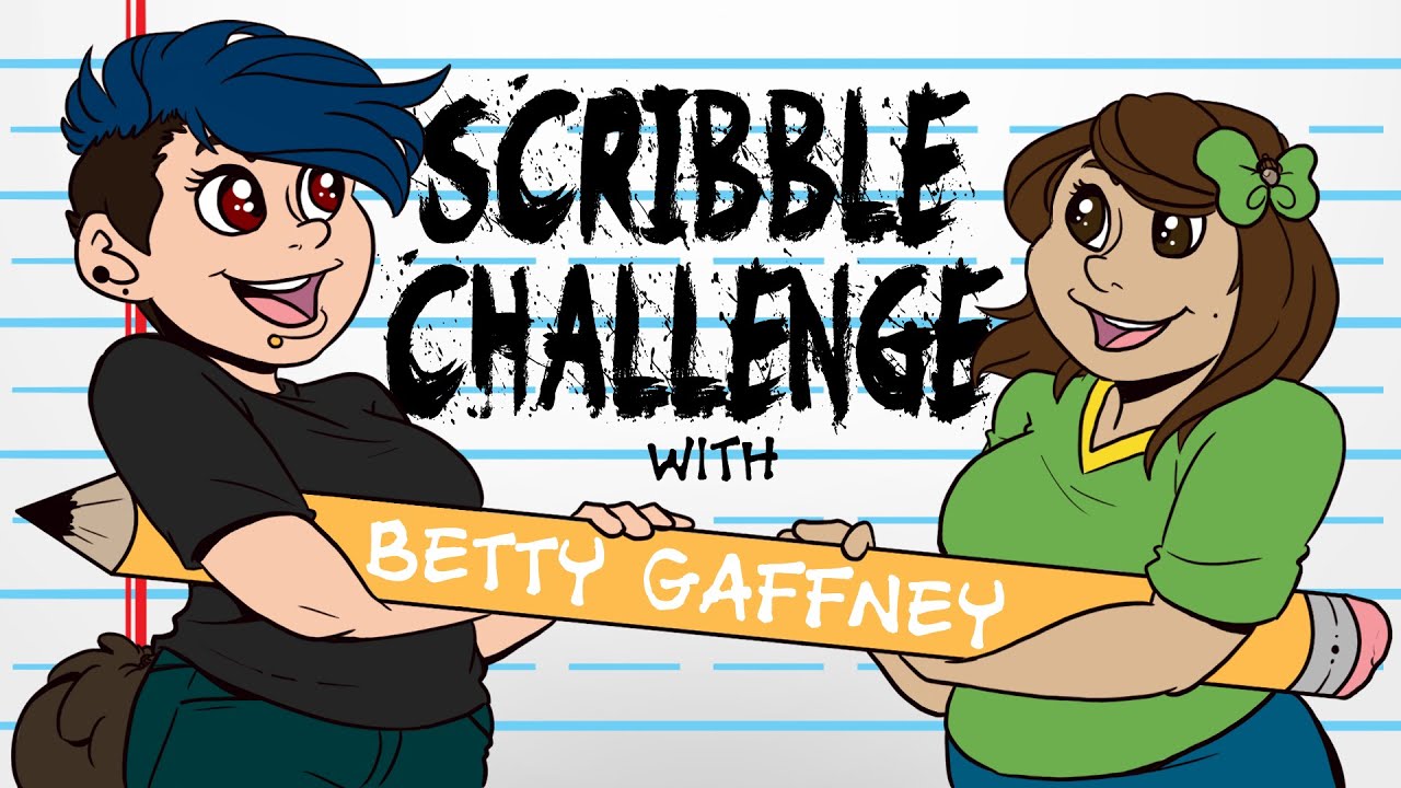Scribble Challenge with Betty Gaffney - YouTube