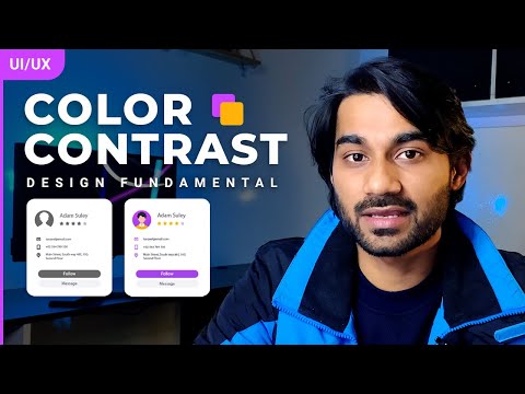 Color Contrast, Bad contrast, Good Contrast in UI/UX | Design ...