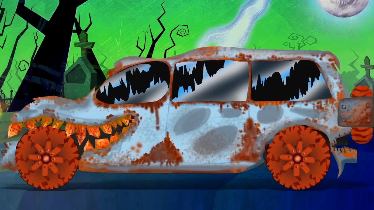 Scary Passengers Cars And Trucks, Car Cartoon Video For Kids - YouTube