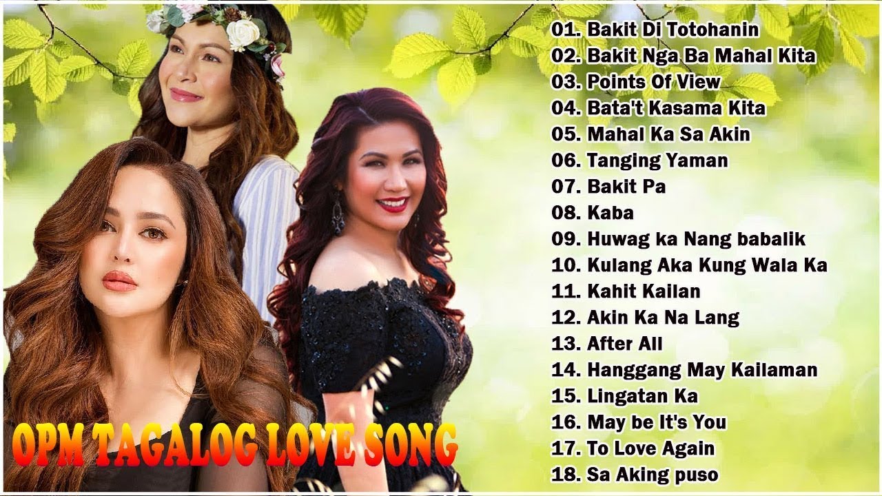 Best Tagalog Love Songs 80's 90's - Pampatulog OPM Love Songs Playlist ...