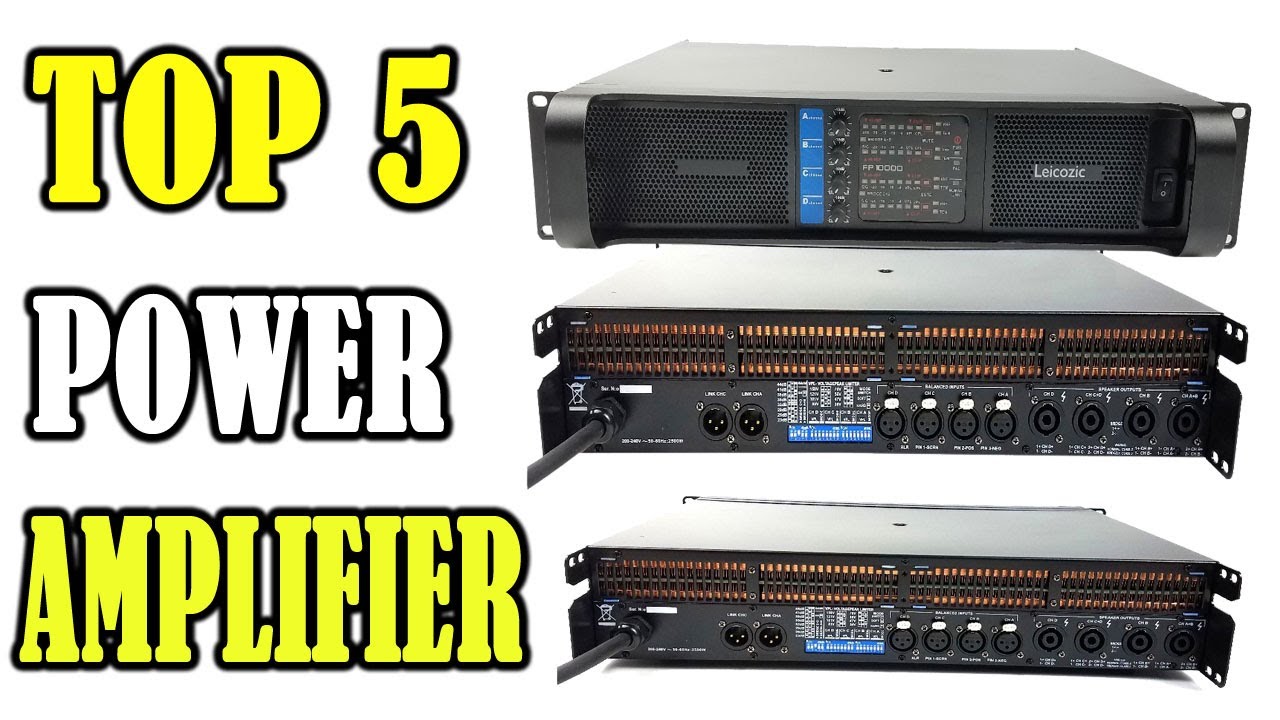 Top Best Power Amplifier In 2020 - YouTube