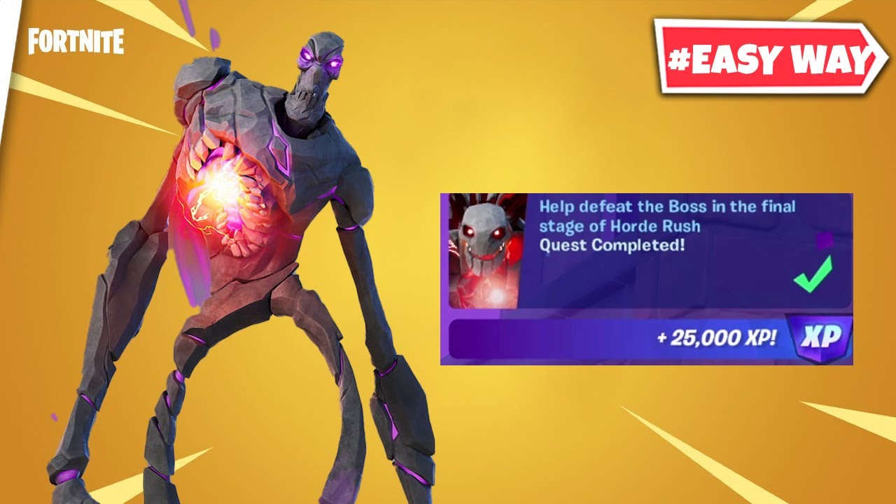 How to help defeat the Boss in the final stage of horde rush in ...