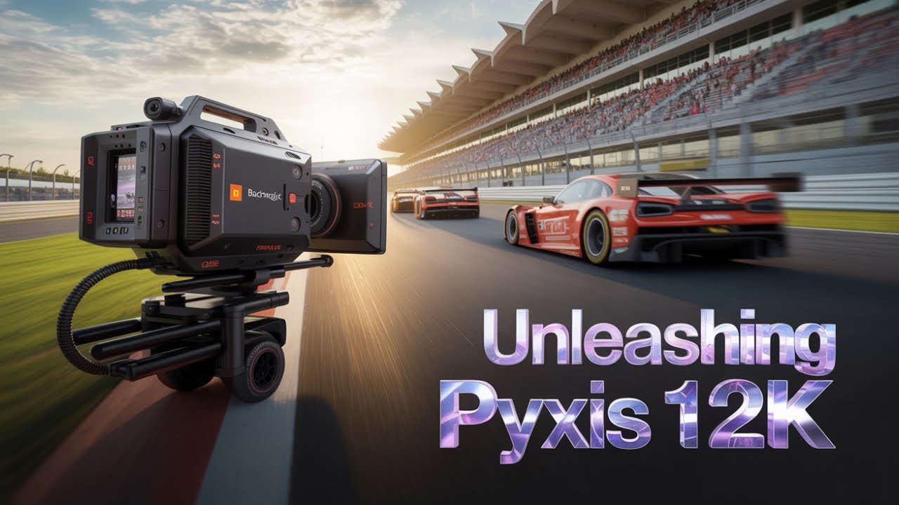 BLACKMAGIC PYXIS 12K - Unleashing the Speed Demon of Cameras! - YouTube