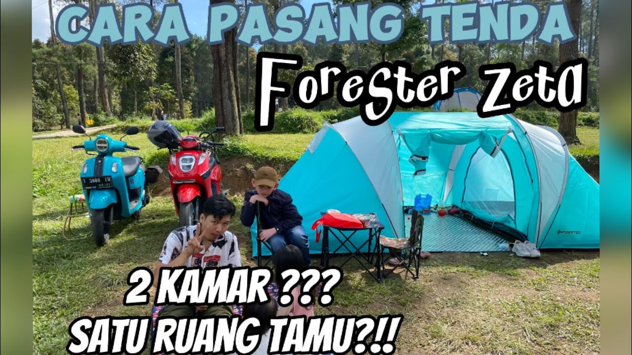 Review Forester Zeta Tent⛺️Tenda 2 Cabin termurah dan Unik - YouTube
