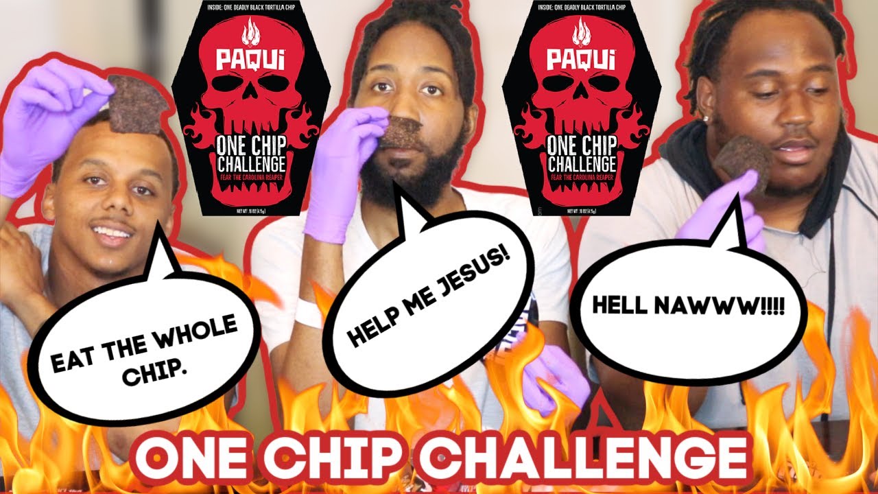 ONE CHIP CHALLENGE PAQUI 2020 | DID WE SURVIVE? | CAROLINA REAPER - YouTube