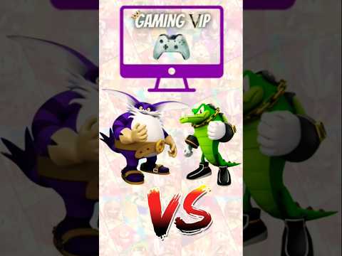Sonic Dash - Big Vs V Vector 🐱🌴🐊 #games #gaming #shorts