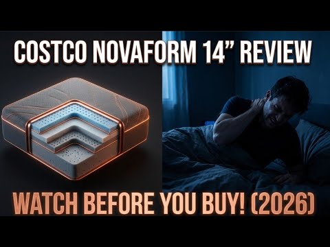 Costco Novaform 14 Comfort Grande Mattress Review: WATCH BEFORE YOU BUY! (2026)