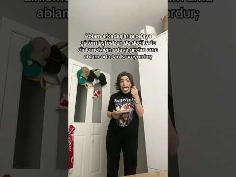 Ablamın arkadaşları bizim eve geldiğinde; @55damlaa