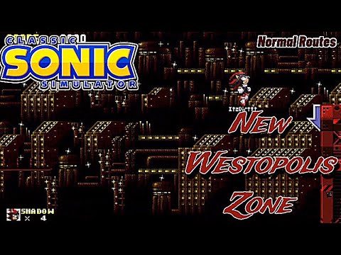 Classic Sonic Simulator: New Westopolis Zone (Year Of Shadow) - YouTube