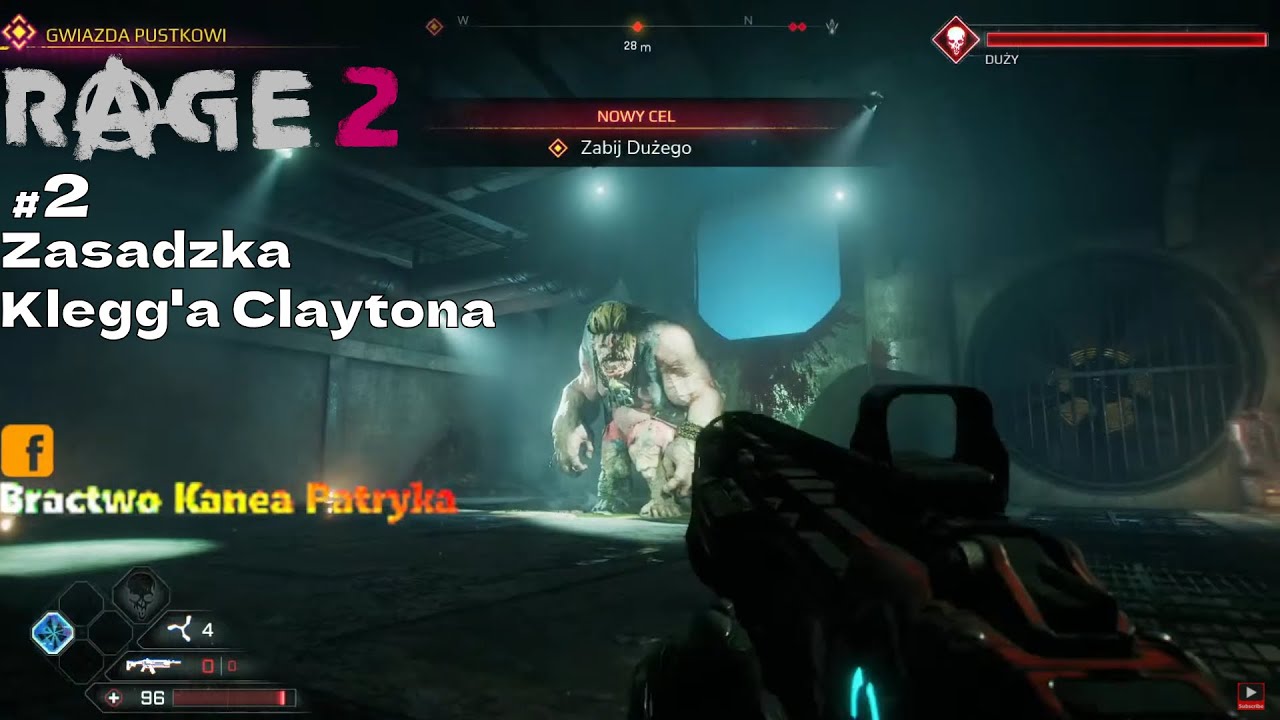 RAGE 2 PL Mutant Bush TV i Klegg Clayton #2 - YouTube