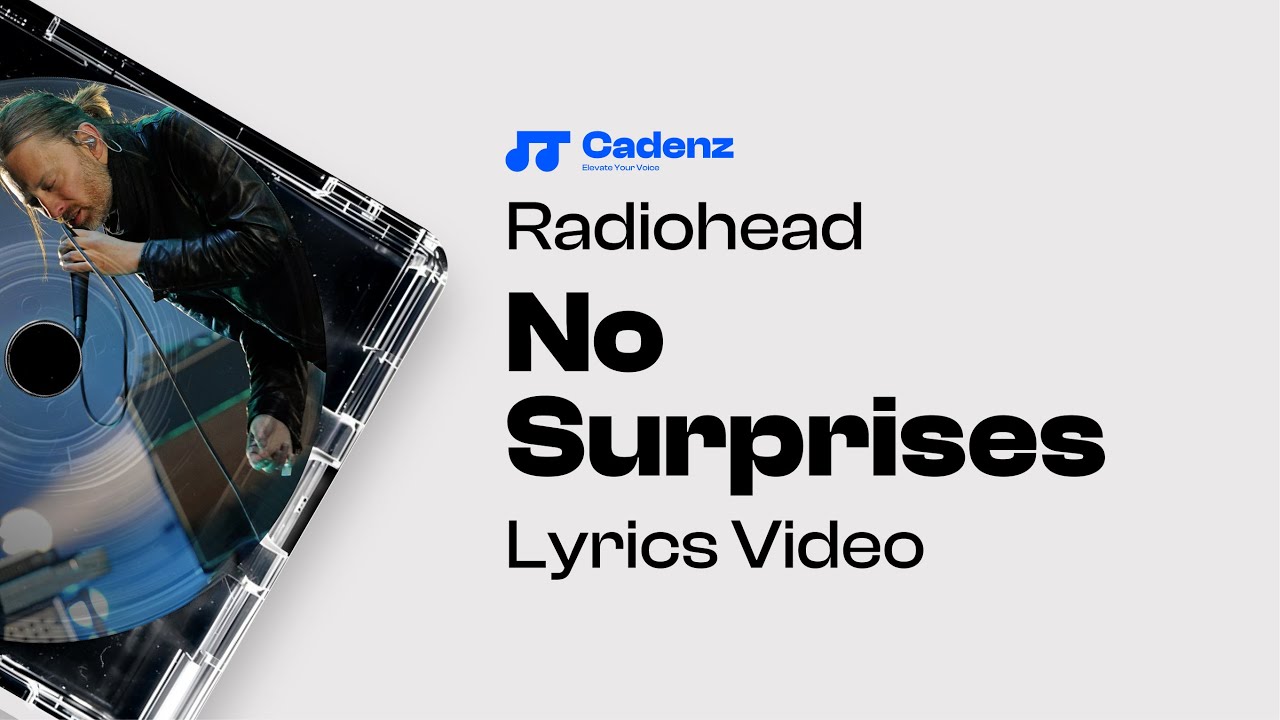 No Surprises - Radiohead (Lyrics Video) - YouTube