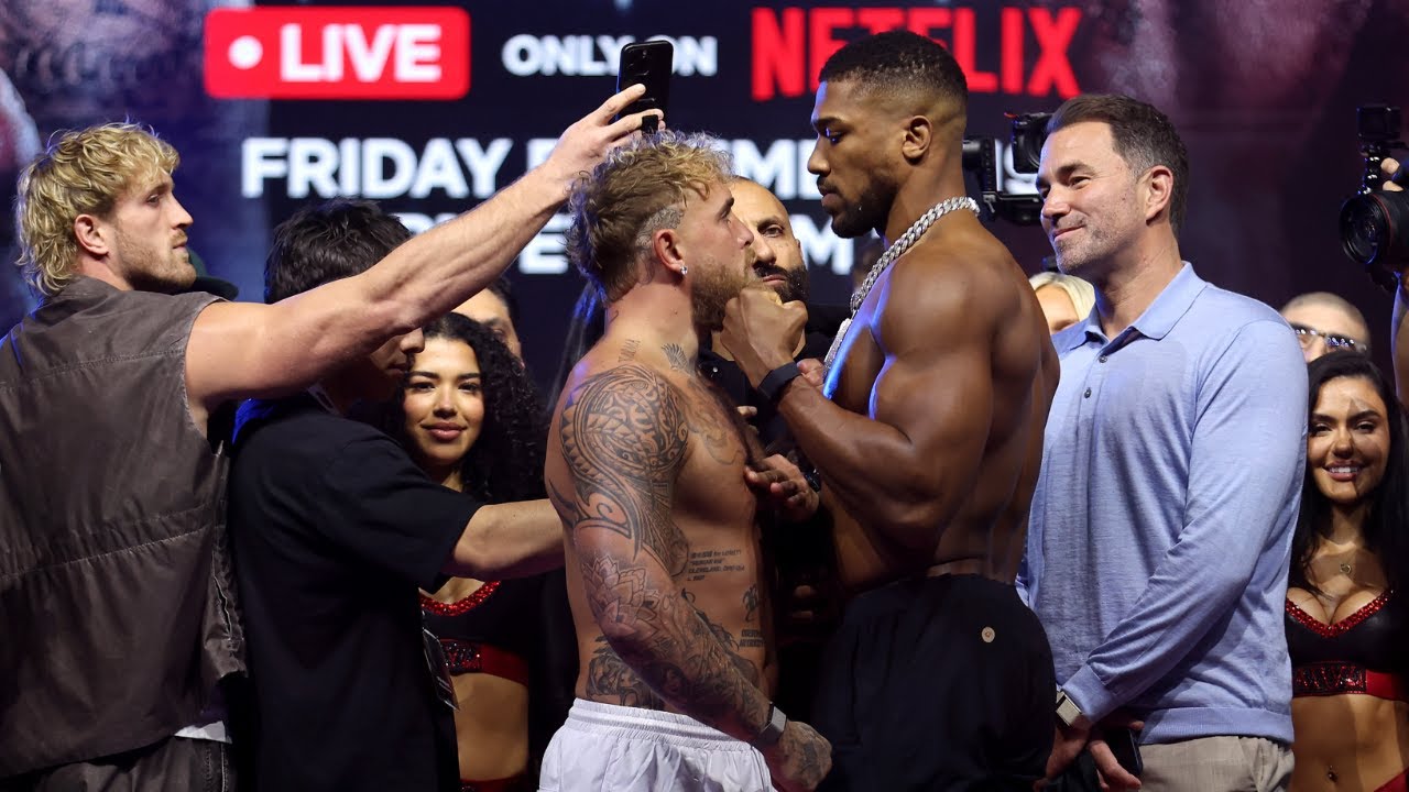 Jake Paul - Anthony Joshua Post Fight Reaction - YouTube