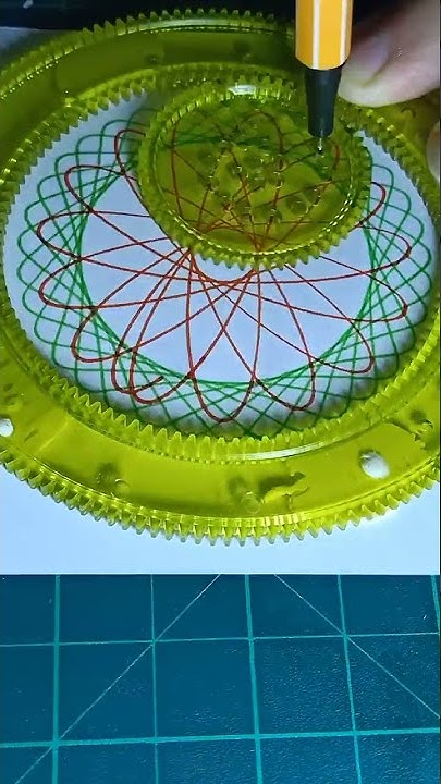 Complex spirograph art ASMR relaxing video #shorts - YouTube