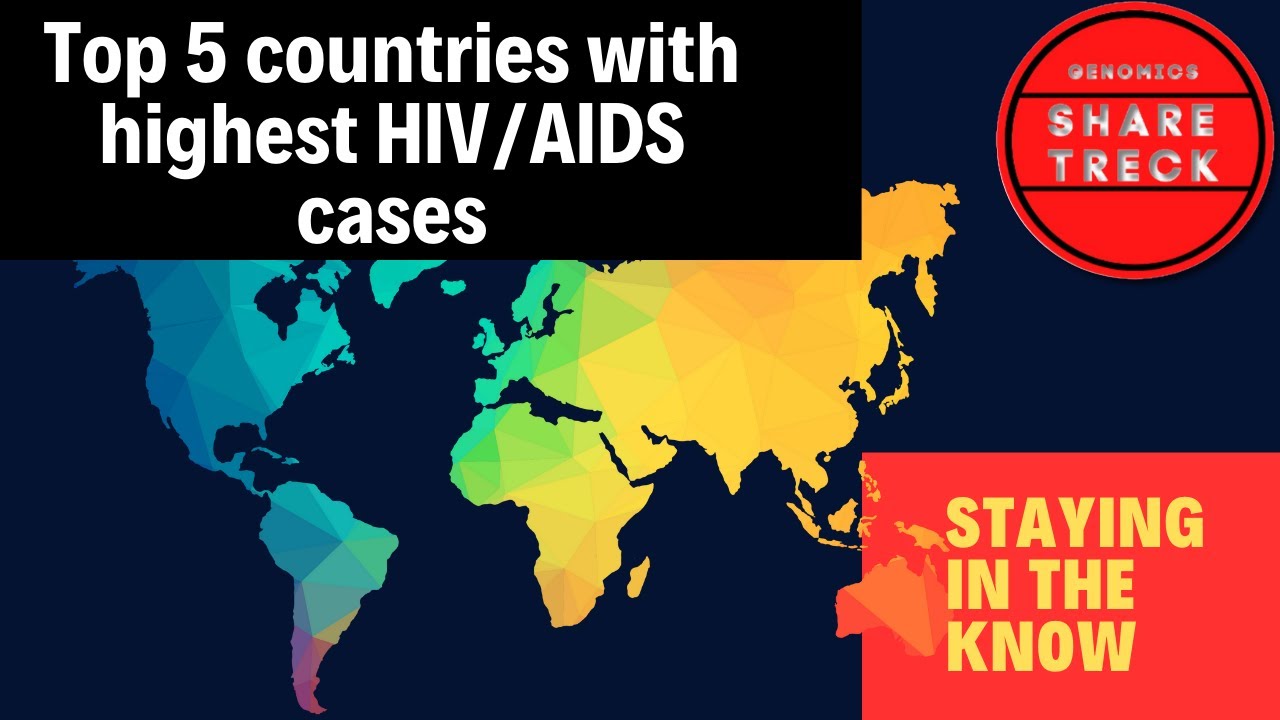 Top 5 and Bottom 5 countries dealing with HIV/AIDS - YouTube